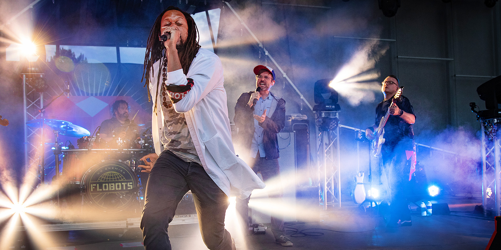 Flobots and 2MX2 at Levitt Denver - Greeblehaus | Denver Concert Photos